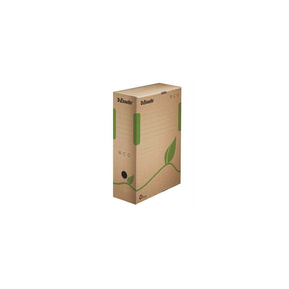 Archiváló doboz ESSELTE Eco 10cm, újrahasznosított karton, barna ...
