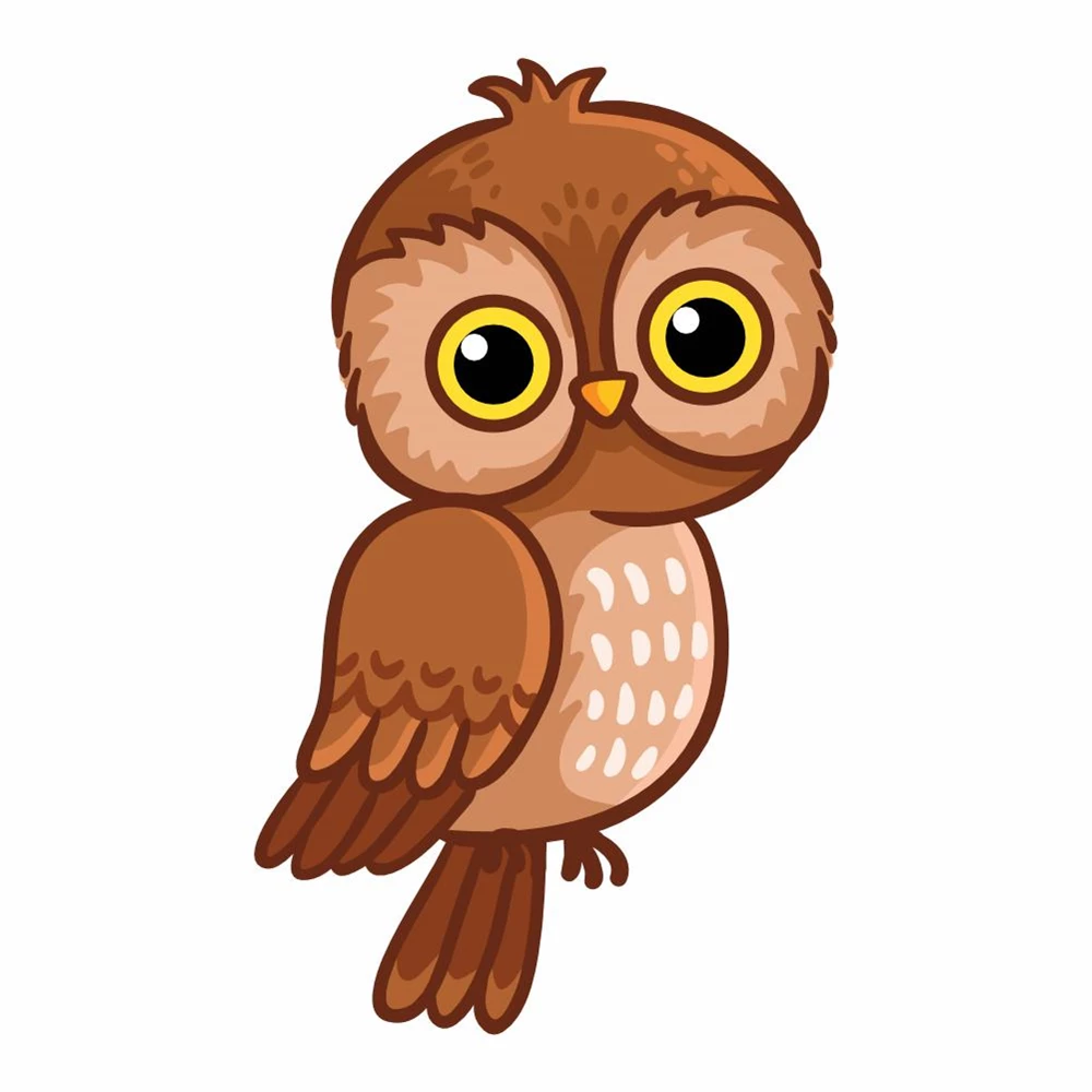 Óvodai címke, öntapadó matrica A/5 méretben 35+12 jel bagoly-1 - Wondex Kft - Irodaszer, Papír ...