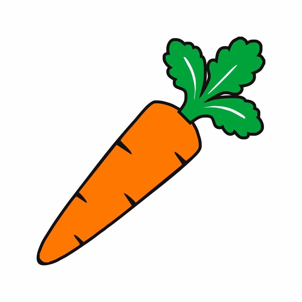 Óvodai címke, öntapadó matrica A/5 méretben 35+12 jel sárgarépa ...