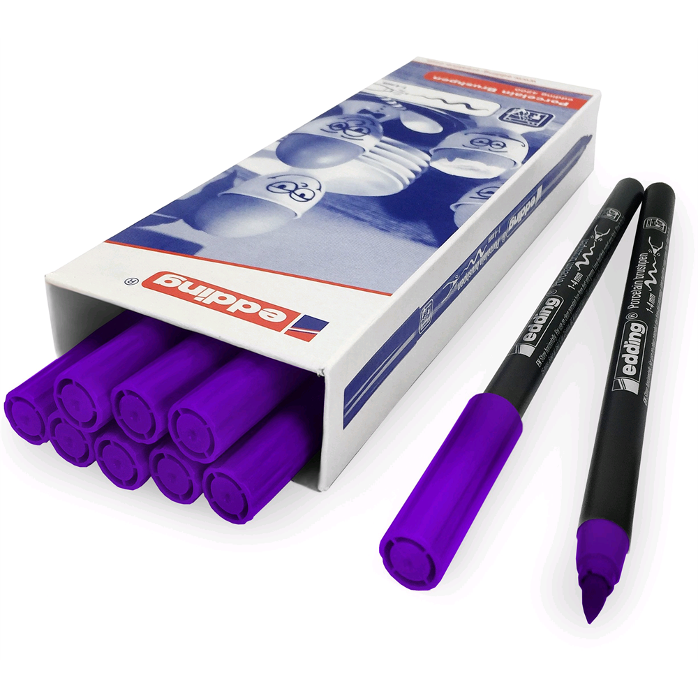 Porcelán filc, ecsetirón EDDING 4200 lila - Wondex Kft - Irodaszer ...